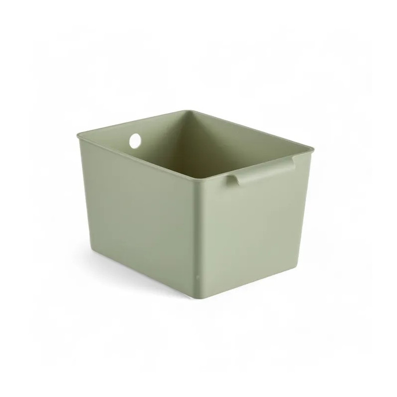Panier de rangement vert 25x19cm Utility