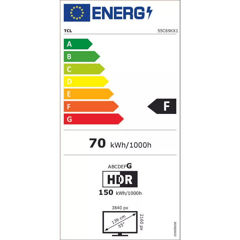 TV - Mini LED - TCL - 139 cm - 4K - 144Hz - Smart TV - 55C69K