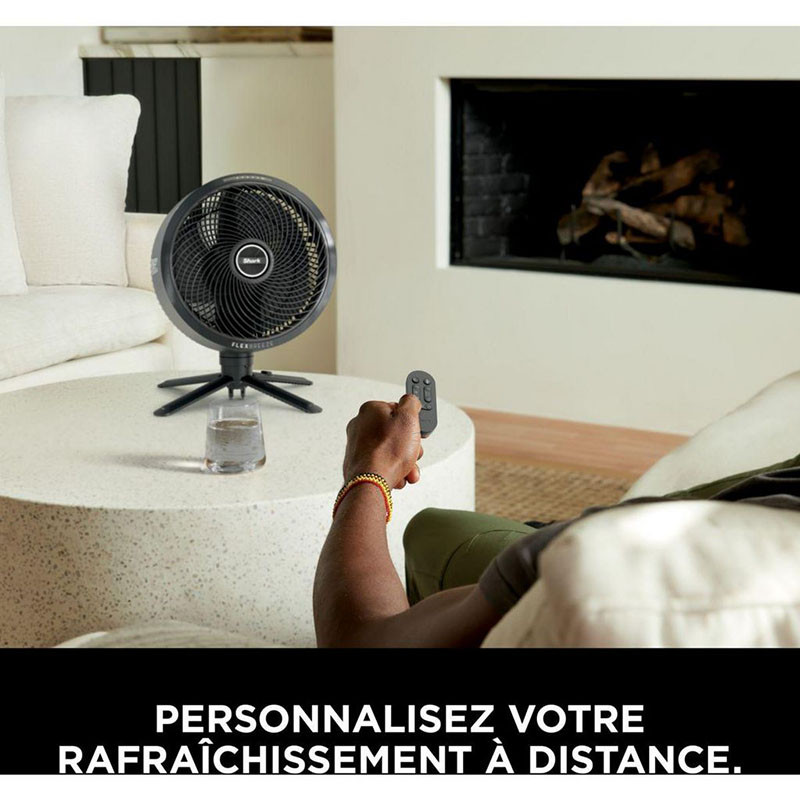 Ventilateur brumisateur FlexBreeze ProMist Gris - SHARK - FA300EU