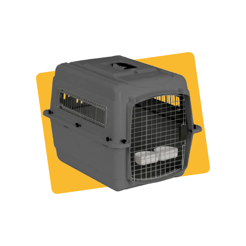Cage de transport IATA Aerien Sky Kennel T1 (15LBS) - PETMATE