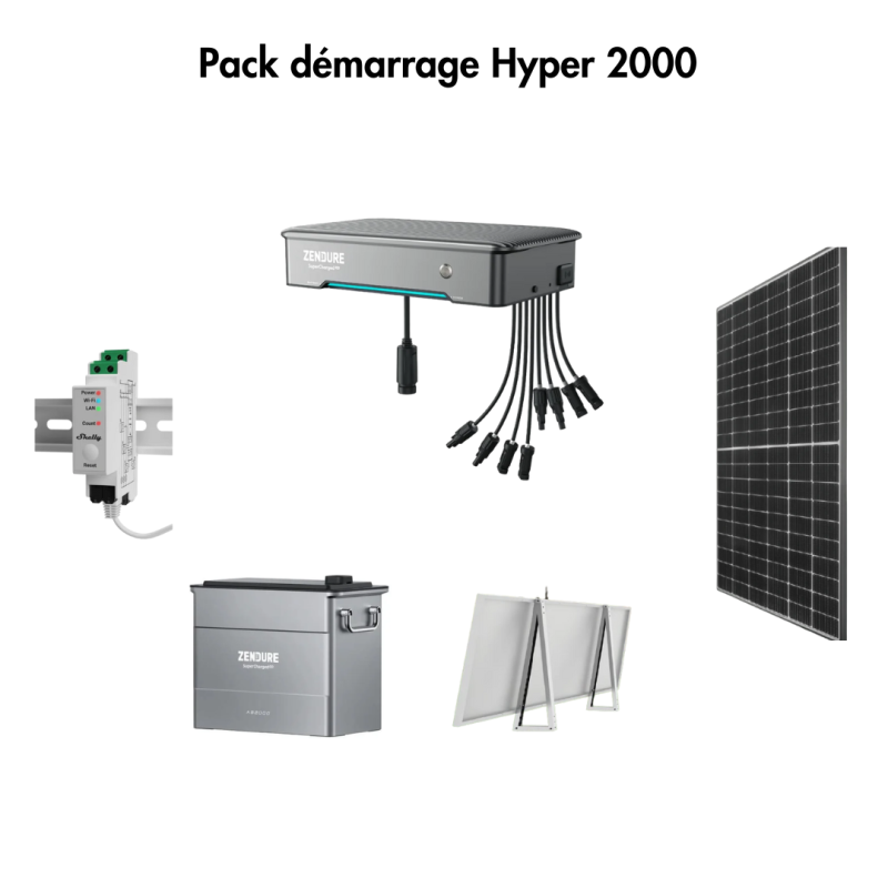 PACK DEMARRAGE HYPER 2000 (évolutif) - ZENDURE