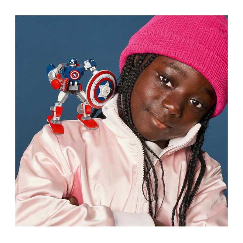 Armure robot Captain America LEGO - Dès 7 ans
