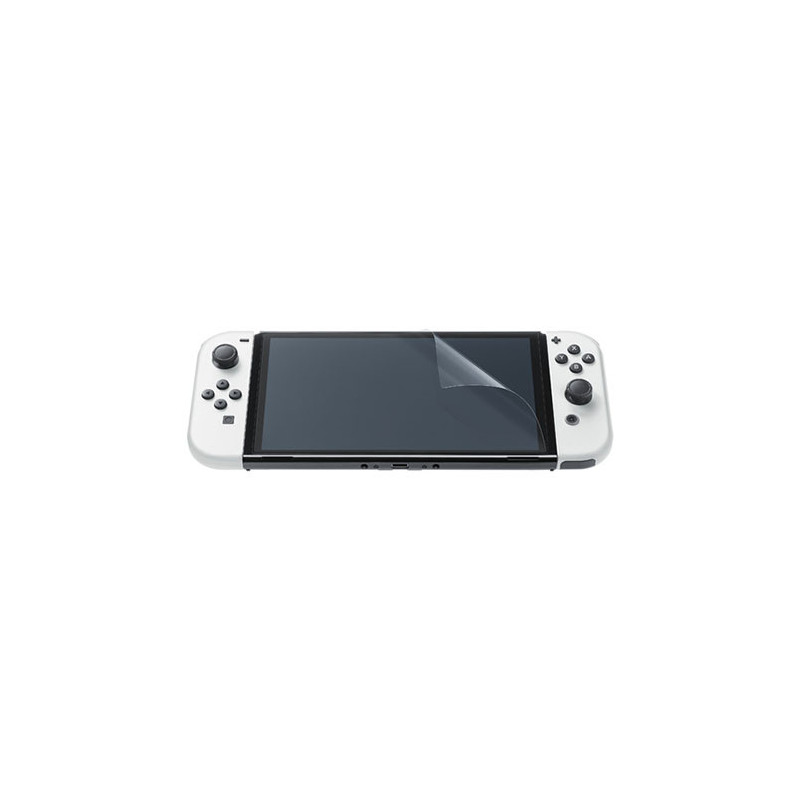 Housse de transport + protection écran Nintendo Switch Oled Noir/Blanc ...