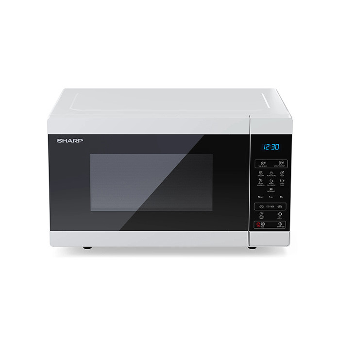 Micro-ondes monofonction 25L Noir/Argenté - SHARP - YC-MS51E-W - Ravate.com