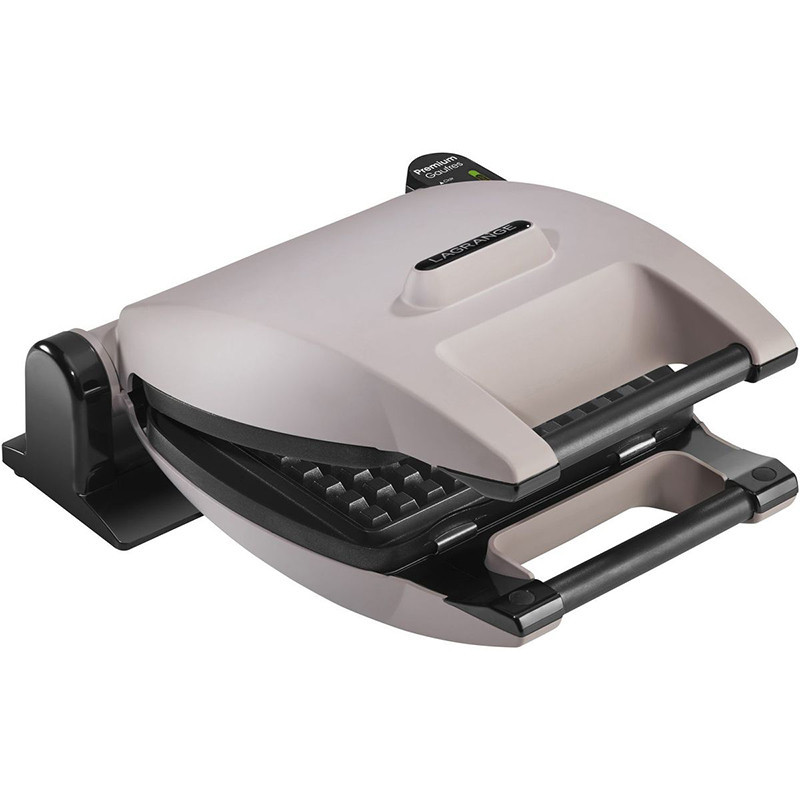 Gaufrier Croque-monsieur Premium Mineral 1200W Gris - LAGRANGE - 019632