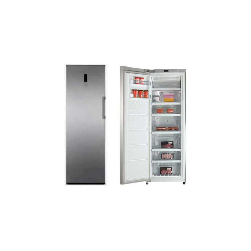 Congélateur Armoire No Frost 280L Inox - KRYSTER - KNF281VFTX