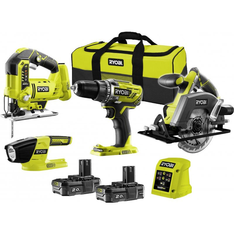 PACK 4 OUTILS RYOBI