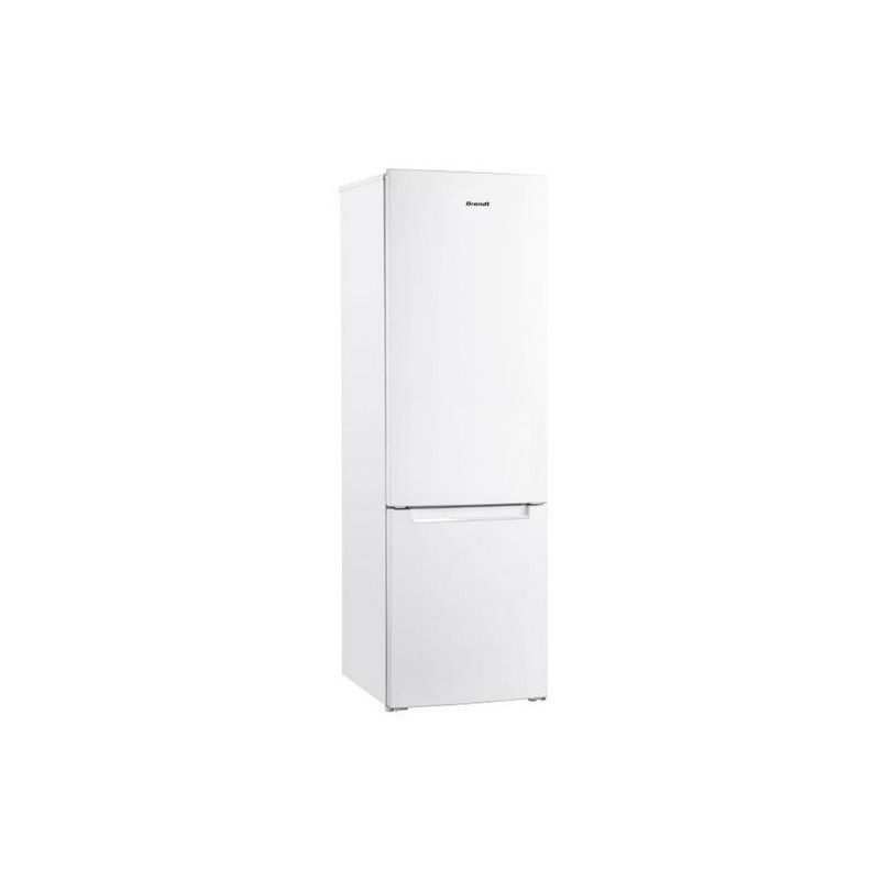 Réfrigérateur combiné 269L Blanc - BRANDT - BFC7650SW