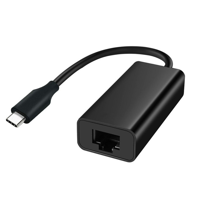 Adaptateur USB-C Mâle /RJ45 GbLAN 10/100/1000 Noir - D2 DIFFUSION - ADA ...