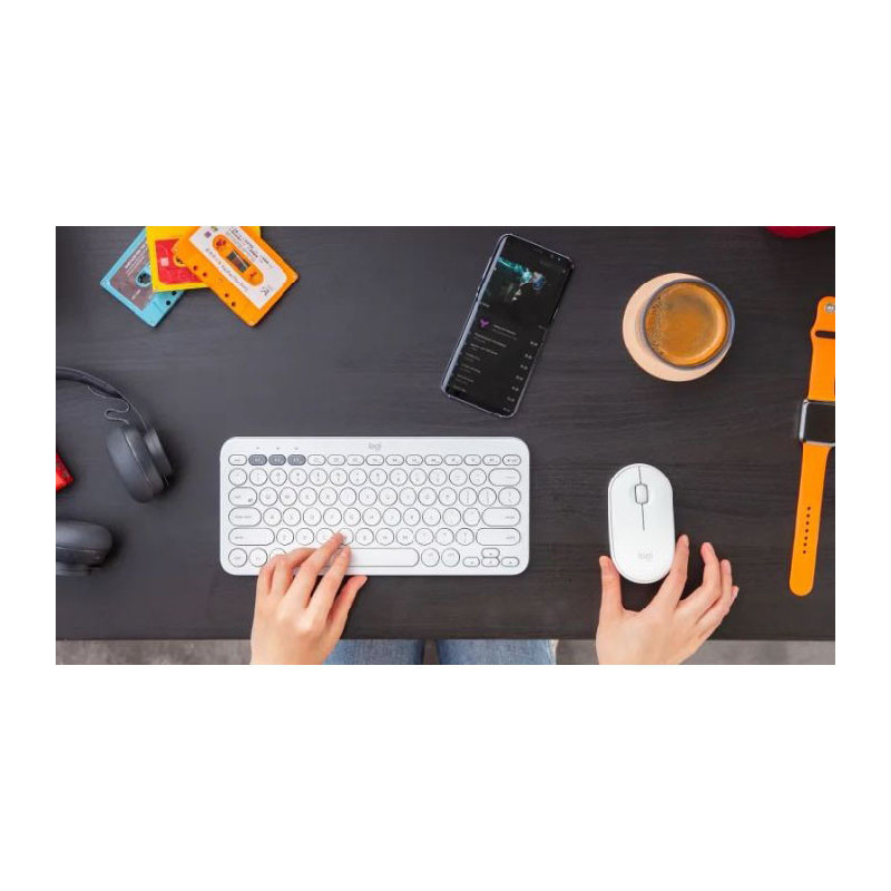 Clavier Bluetooth K380 Multi-Dispositif Gris Graphite - LOGITECH - CLA ...
