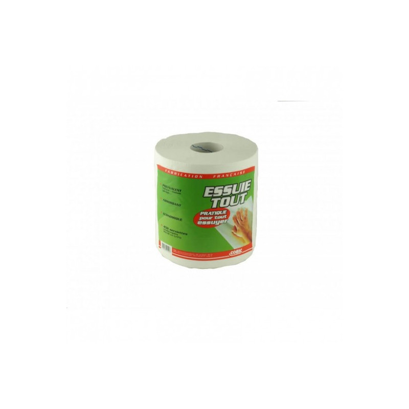 Essuie tout Papier Pure Ouate Blanc - COBIC