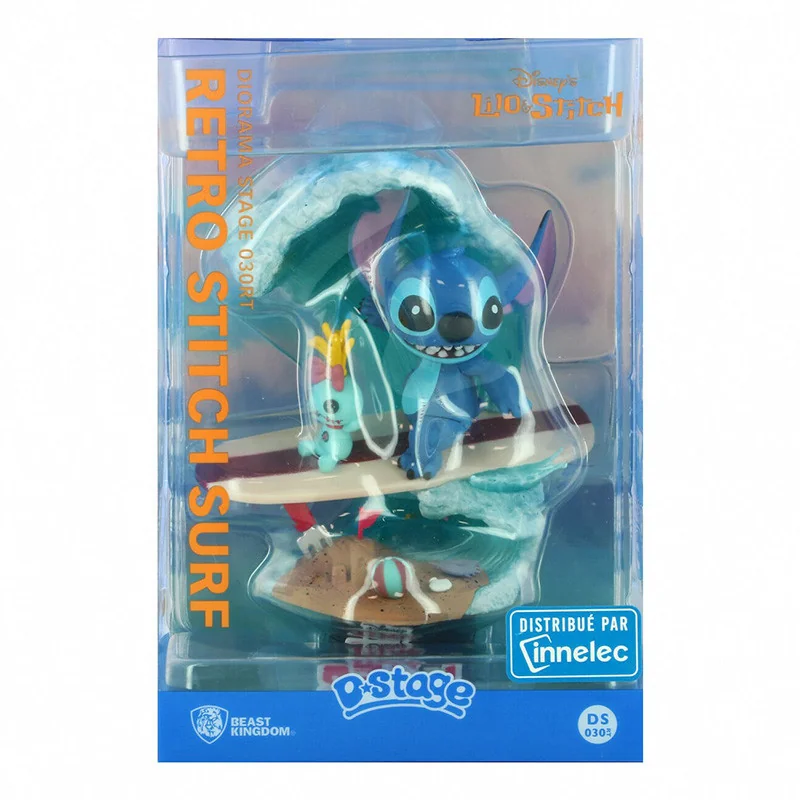 Figurine Disney Lilo & Stitch Stitch Surf 16cm - BEAST KINGDOM ...