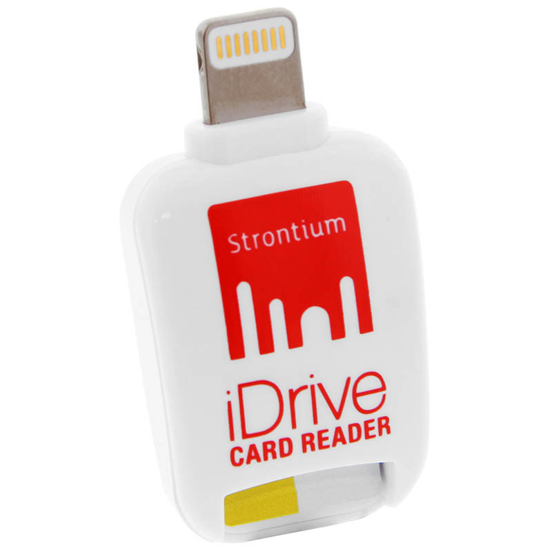 Carte MicroSD iDrive Nitro 32Go avec Lightning Blanc - STRONTIUM ...