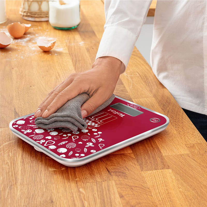 Balance de cuisine Bonne Maman 5Kg Blanc/Rouge - TEFAL - BC5141V0