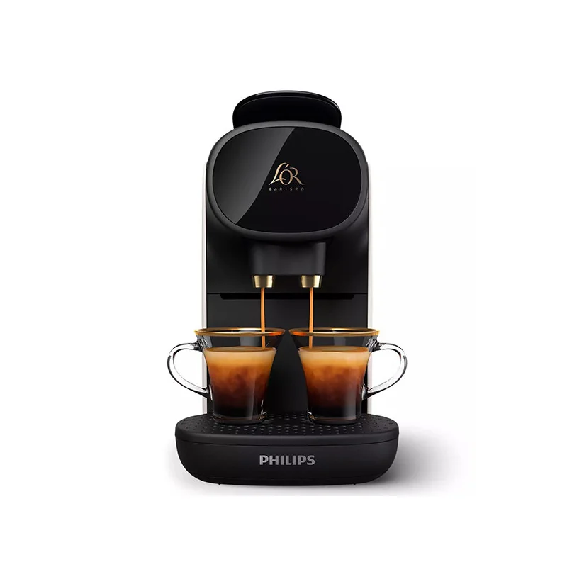 Machine à café à capsules Sublime Noir/Blanc - PHILIPS - LM9012/03