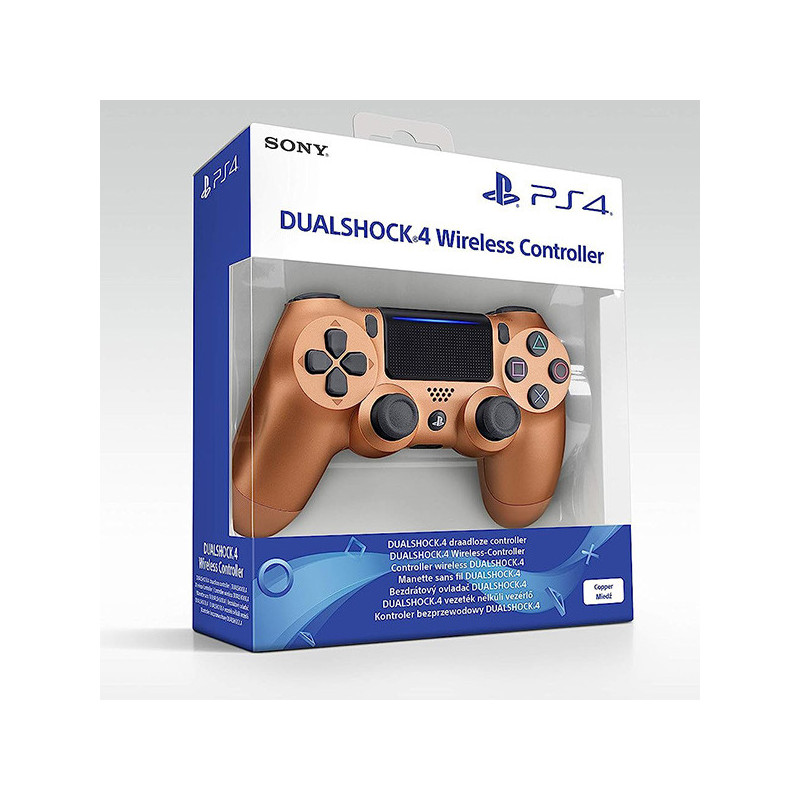 Manette PS4 DualShock 4.0 V2 Metallic Copper - SONY - 78201121473