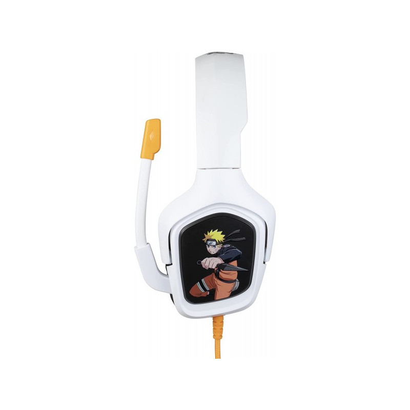 Casque gaming Naruto Blanc/Noir/Orange - KONIX