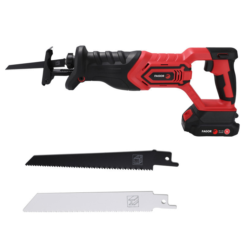 Scie alternative sans fil 20V Noir/Rouge