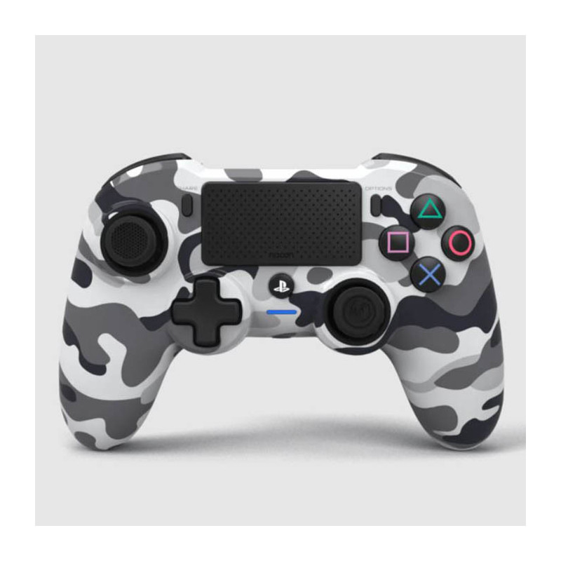 Manette Officielle PS4 Assymetrique Camo Grey - NACON - JVXBOXHOLDERMG ...