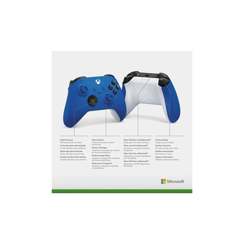 Manette Xbox Série X/S One Shock Blue - MICROSOFT - 65891122033