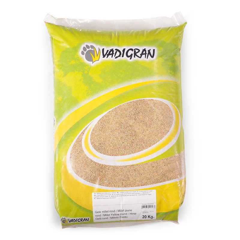 Millet Rond Jaune 20kg - VADIGRAN - VAD-203200