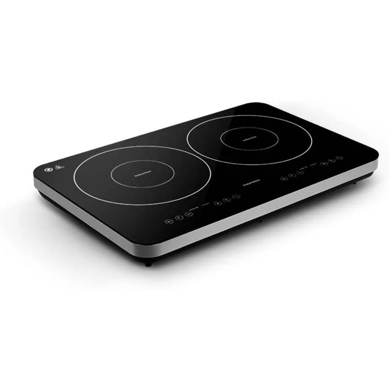 Plaque de cuisson Induction 2 Foyers 3400W Noir - THOMSON - THHP07310