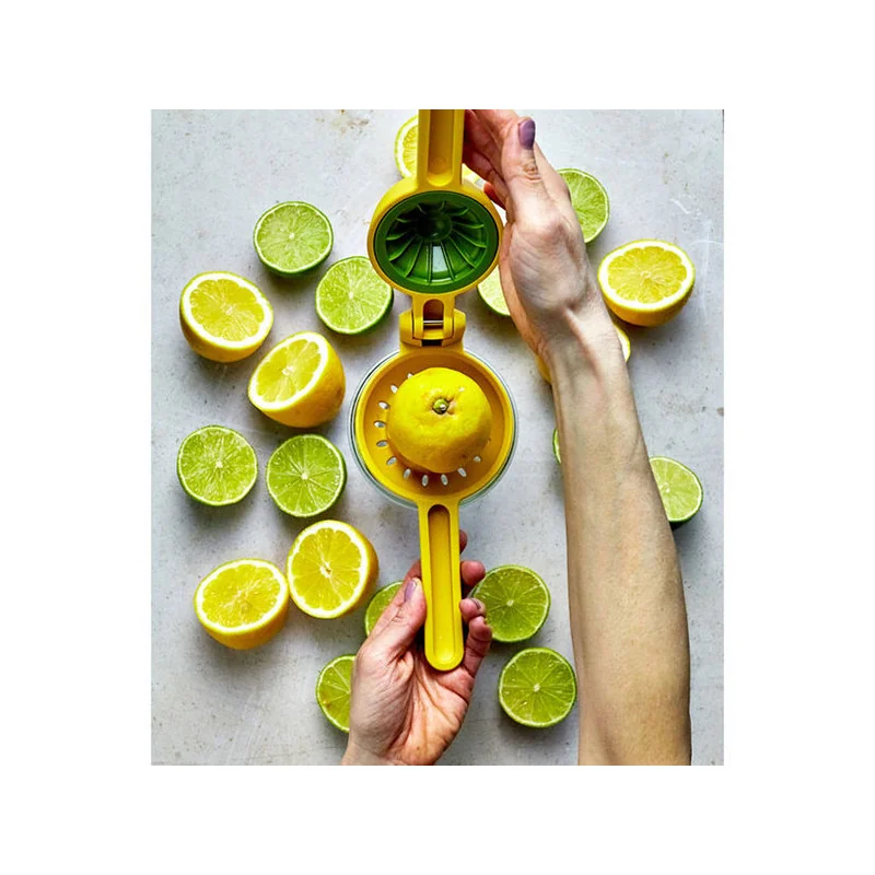 Presse-agrumes double action JuiceMax Jaune/vert - JOSEPH JOSEPH - 20171