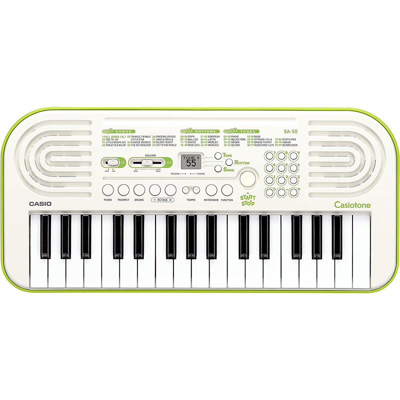 Mini clavier arrangeur 32 touches Blanc - CASIO - SA50H7