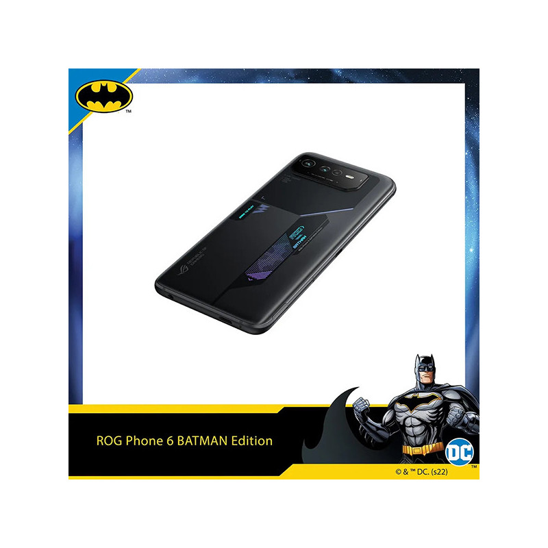 Smartphone ROG Phone 6 Edition Batman 12/256Go Night Black - ASUS - GSM ...