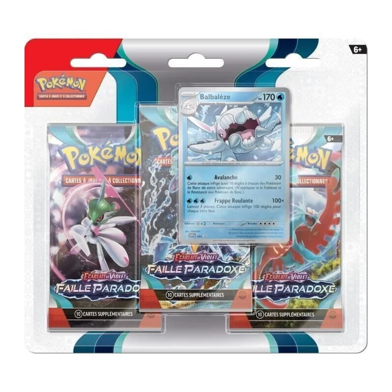 Pack 3 boosters Pokémon EV04 - POKEMON - 83259000003