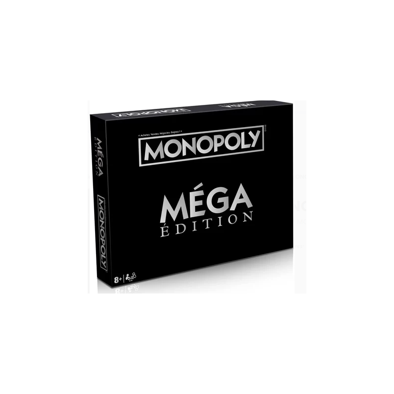 Monopoly Edition Mega - WINNING MOVES - Dès 8 ans