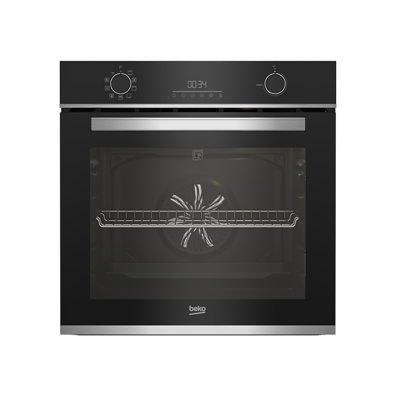 Four encastrable Multifonction Pyrolyse 66L Inox - BEKO - BBIE13301XFP-1
