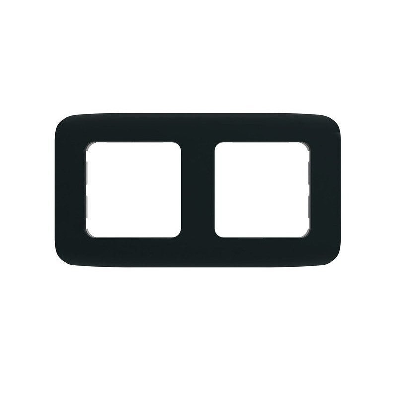 Plaque Double Cosy, Lexman, Noir-Noir N°0