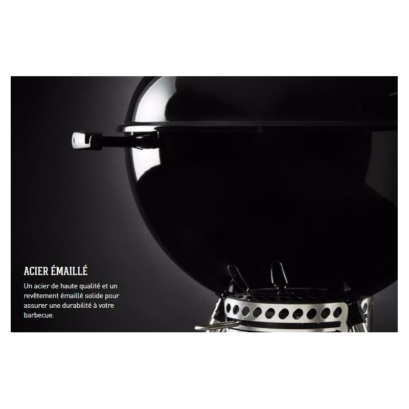 BARBECUE ONE-TOUCH ORIGINAL 47cm NOIR + THERMOMETRE WEBER