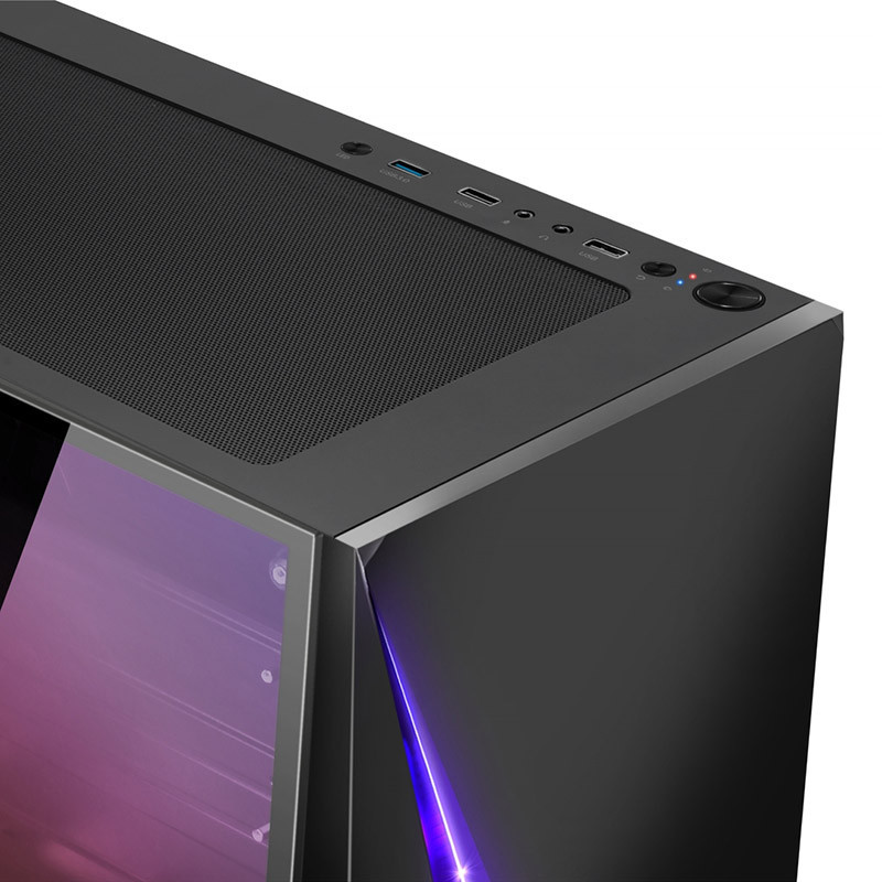 Boîtier PC gaming micro ATX Clone 4 ARGB Noir - SPIRIT OF GAMER ...
