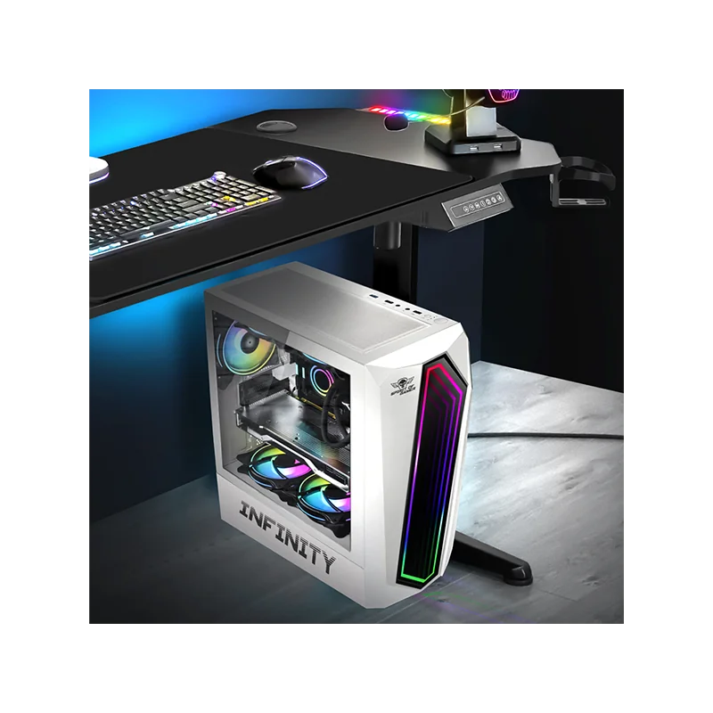 Boitier PC gaming ATX RGo Infinity Artic Blanc - SPIRIT OF GAMER ...