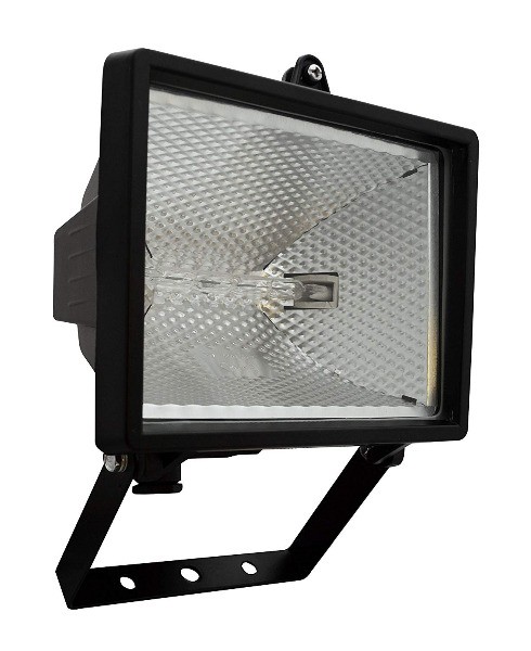 Projecteur Eco-halogène Extérieur 300W Noir