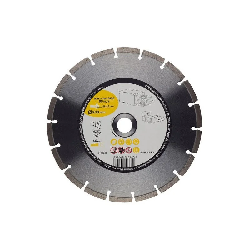 Disque Diamant Pour Béton, Diam.230 Mm