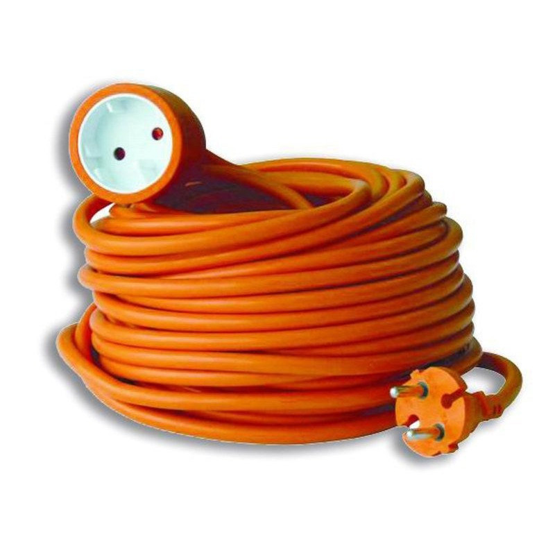 Rallonge électrique sans terre de jardin à 1 prise de 16 A, ELECTRALINE ...
