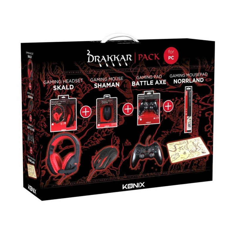 Accessories Pack PC KONIX