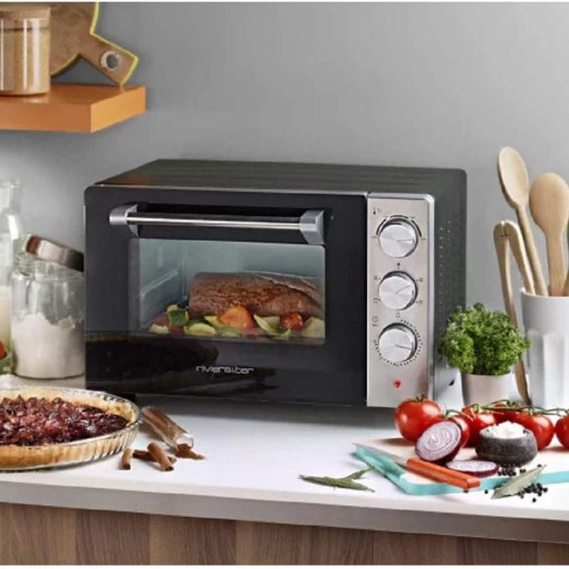 Four électrique posable 1380W 21L Noir - RIVIERA & BAR - QFR210