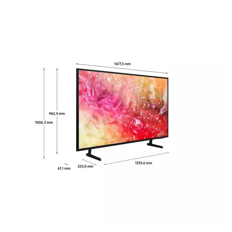 TV - LED - SAMSUNG - 189 cm - 4K - 50Hz - Smart TV - TU75DU7105KXXC