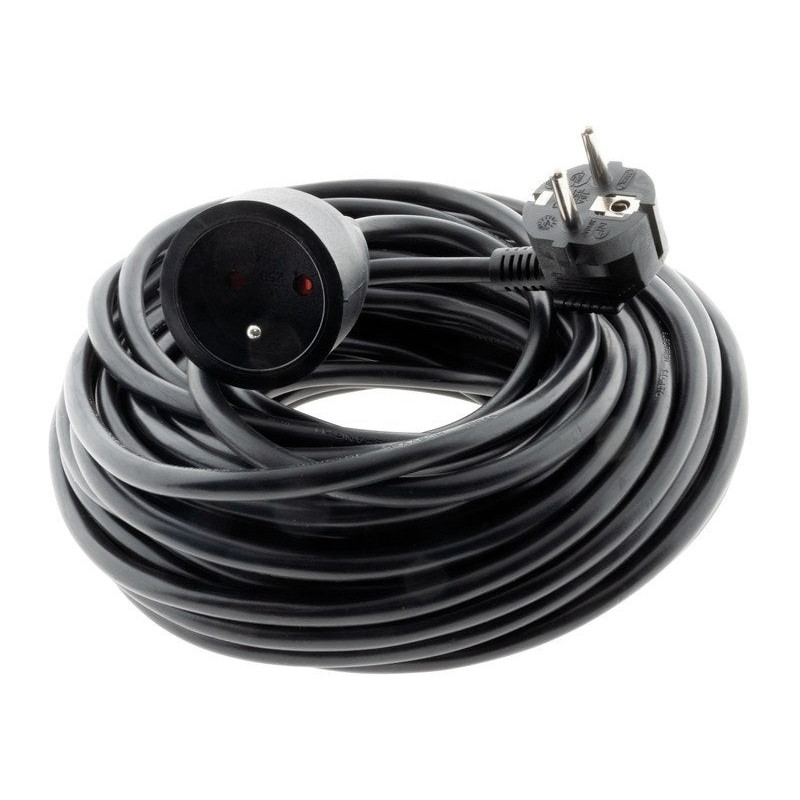 Rallonge, RALLONGE MENAGER 20M avec terre L.20 m H05VV-F, ZENITECH