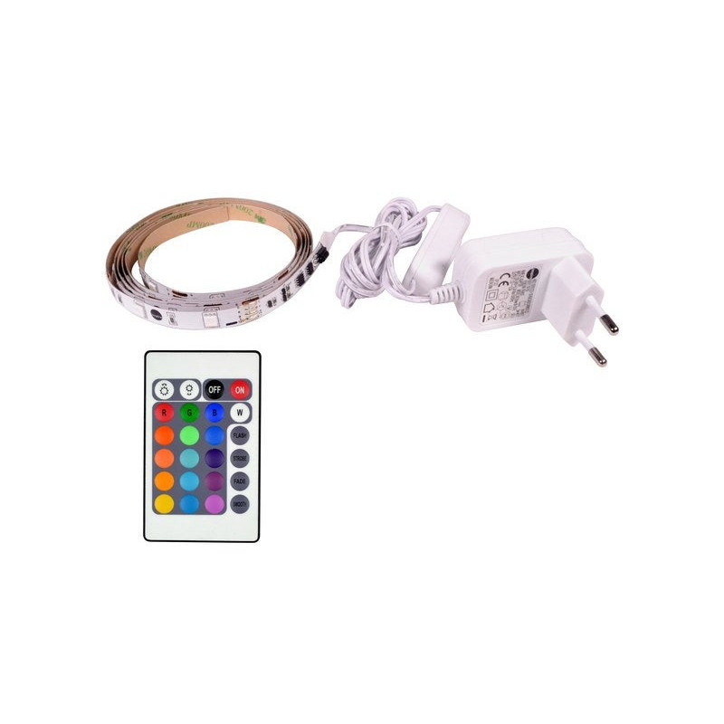 Kit ruban LED 1.5m multicolore