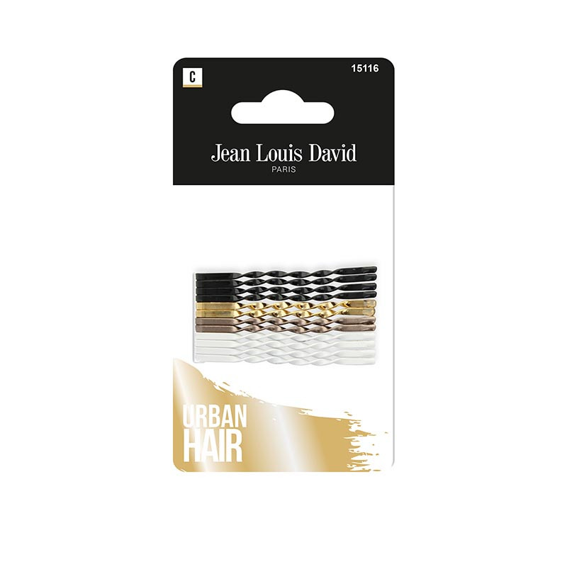 Lot de 12 pinces guiche torsadées - JEAN LOUIS DAVID - JLD15116