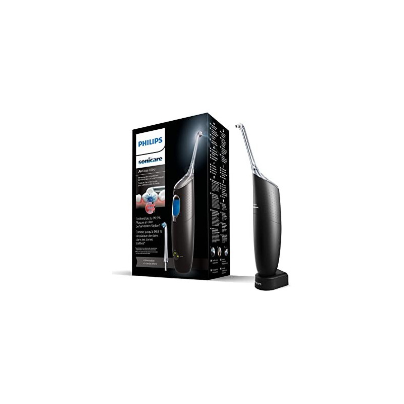 HYDROPULSEUR AIRFLOSS MICROJET INTERDENTAIRE NOIR PHILIPS - HX8438/03