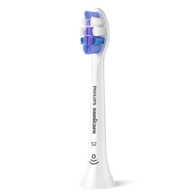 Têtes de brosse à dents soniques S2 Sensitive Ultra-souple Blanc ...