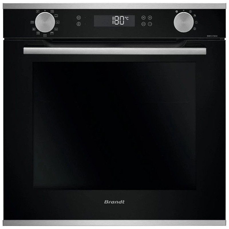 Four encastrable multifonction Pyrolyse 73L Inox - BRANDT - BOP7544LX