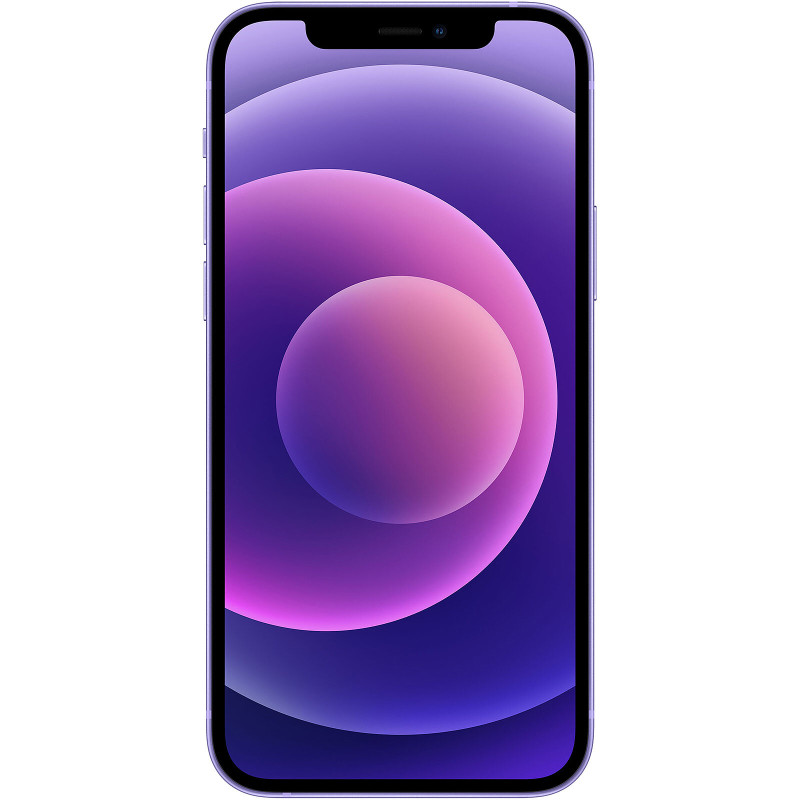 Smartphone iPhone 12 mauve 128Go reconditionné grade A - APPLE ...
