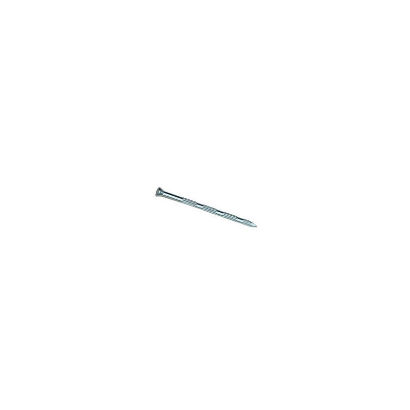 CLOU TETE PLATE POINTE STRIEE 3.5X60 ACIER TREMPE ZINGUE BOITE 100